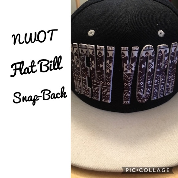 MUKA | Accessories | Muka Flat Bill Snap Back | Poshmark